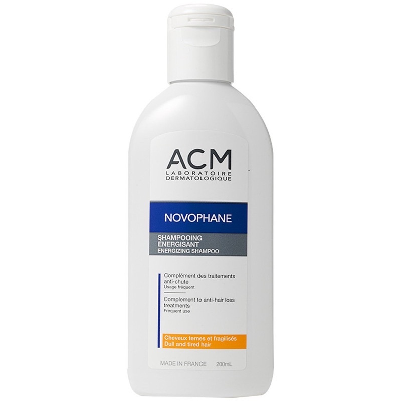 ACM Novophane Energizing Shampoo - 200ml (Complement to anti-hair loss ...