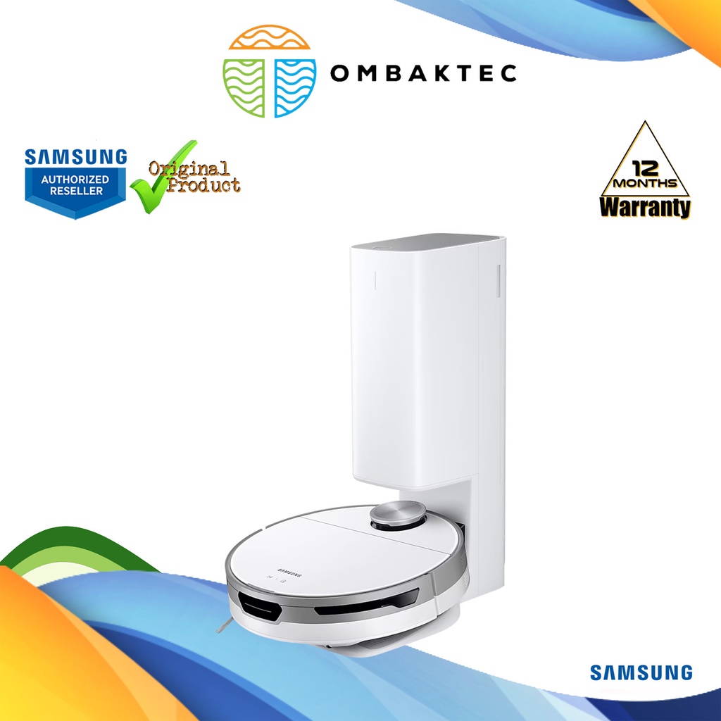 Samsung Robotic Vacuum Cleaner Jet Bot+ with LiDAR Sensor VR30T85513W ...
