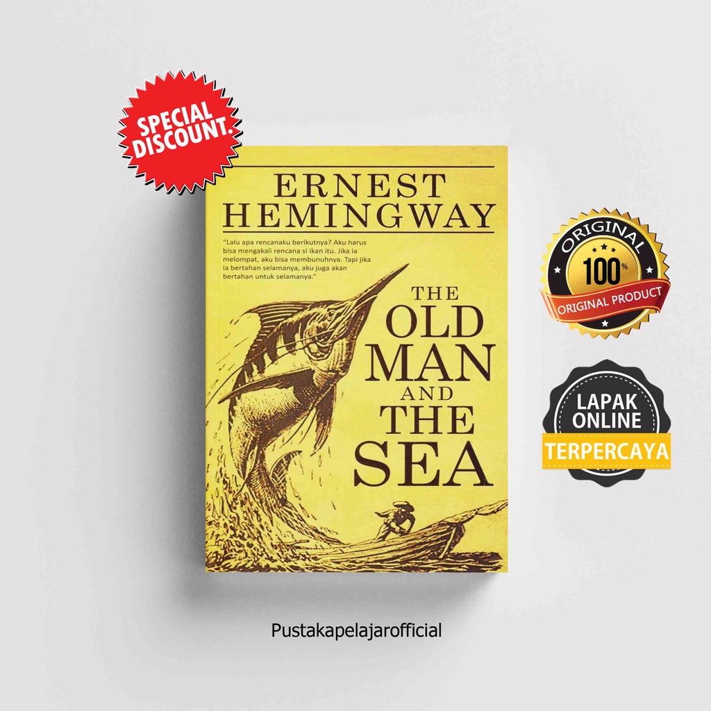 Original Novel The Old Man And The Sea - Ernest Hemingway - Narasi ...