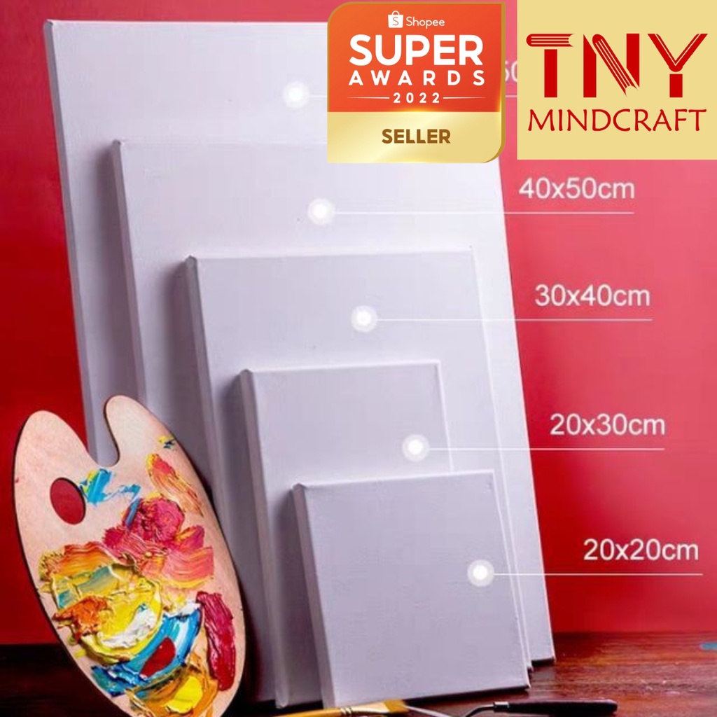 [TNY] STRETCHED CANVAS BOARD FRAME FOR ACRYLIC PAINTING & OIL PAINTING ...