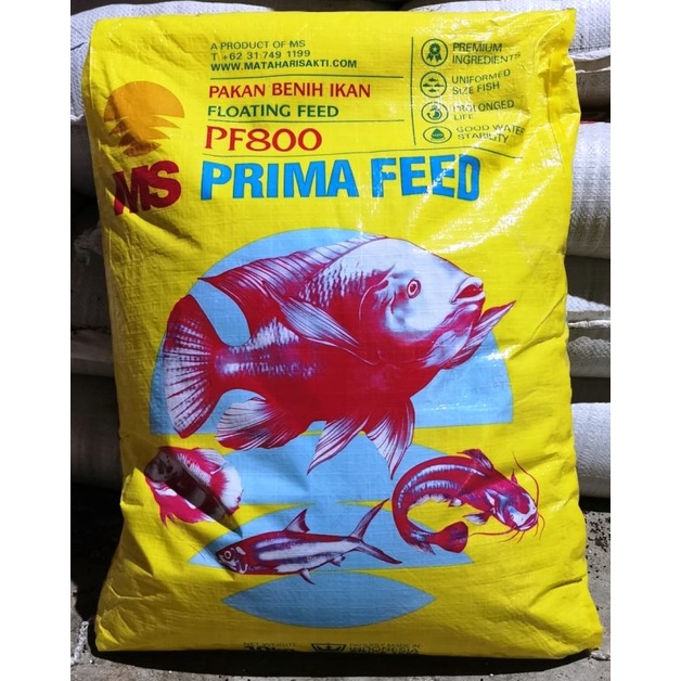 Pf 800 Feed for floating fish seeds 1 bag 10 kg | Shopee Malaysia