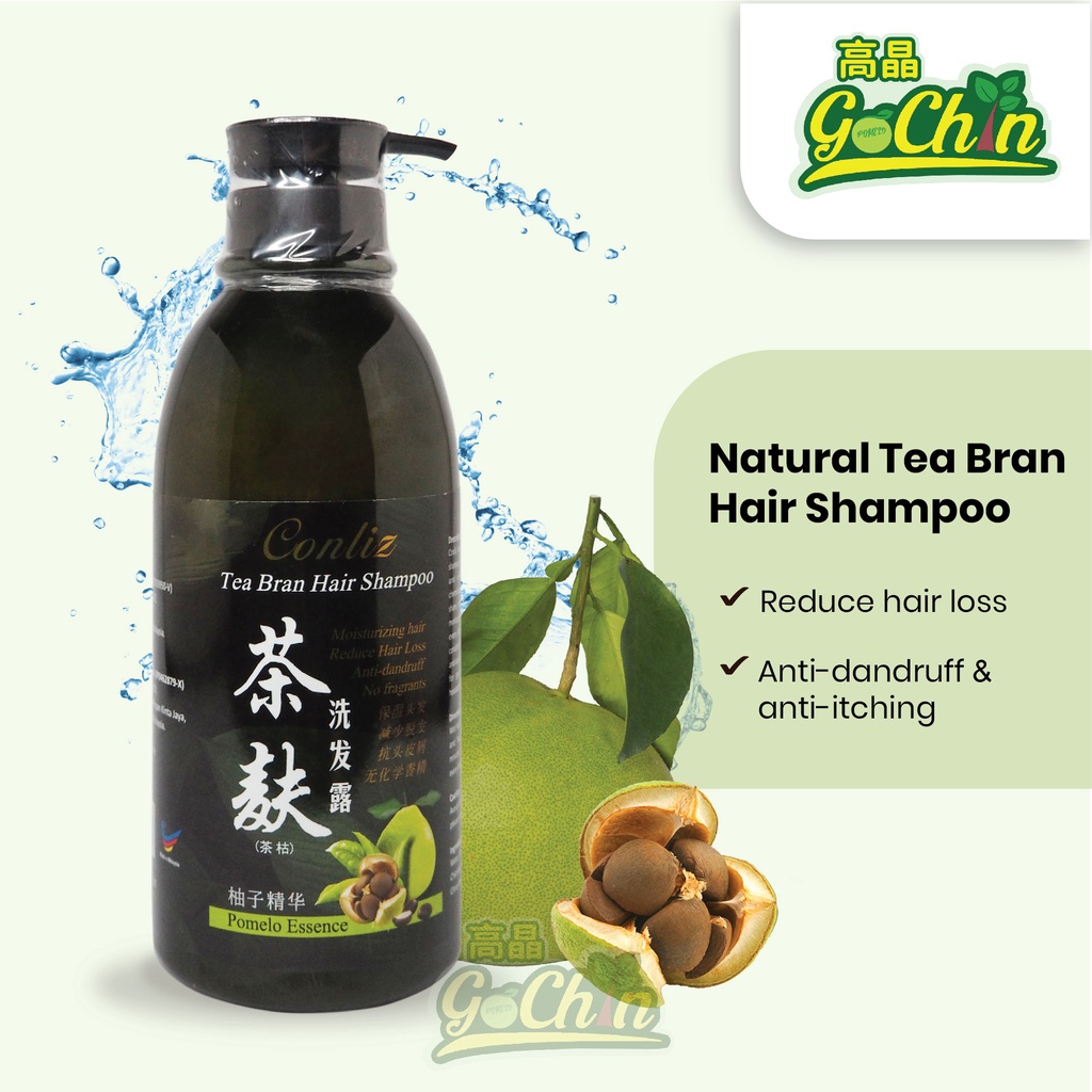 Natural Tea Bran Hair Shampoo 茶麸洗发露 | Shopee Malaysia