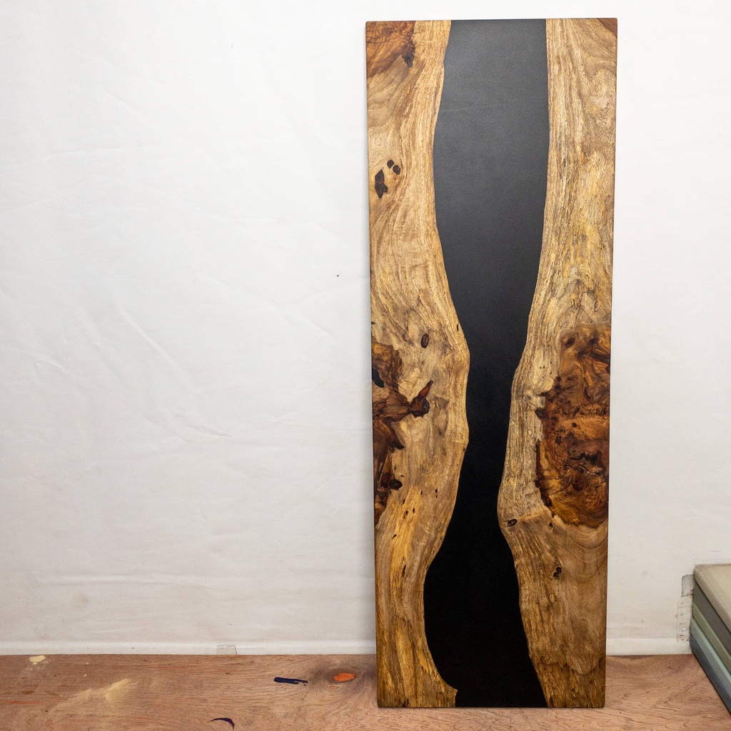 Epoxy Black River Console Table (The only one in Malaysia) | Shopee Malaysia