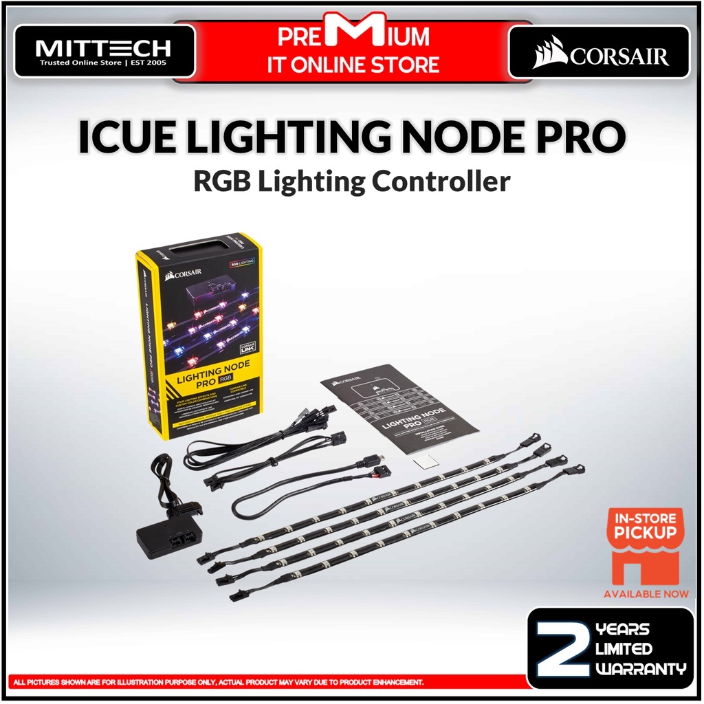 Corsair iCUE Lighting Node PRO RGB Lighting Controller - RGB Lighting ...