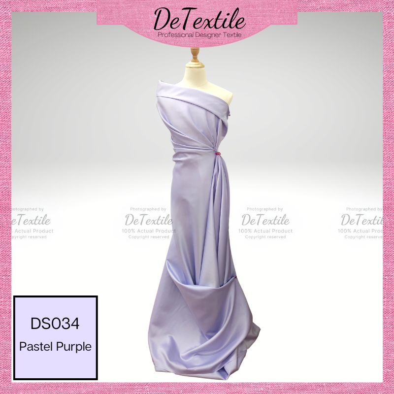 DeTextile Heavy Premium Duchess Satin Bridal Satin Fabric for Wedding ...