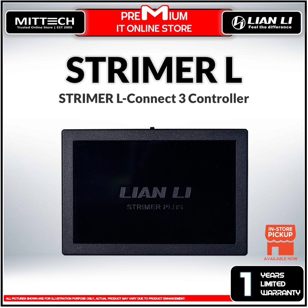 Lian Li STRIMER L-Connect 3 Controller | Compatible with Strimer Plus ...