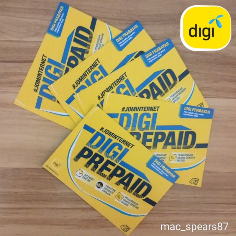 Digi Prepaid Next Simcard (Pilih nombor 4 digit last) | Shopee Malaysia