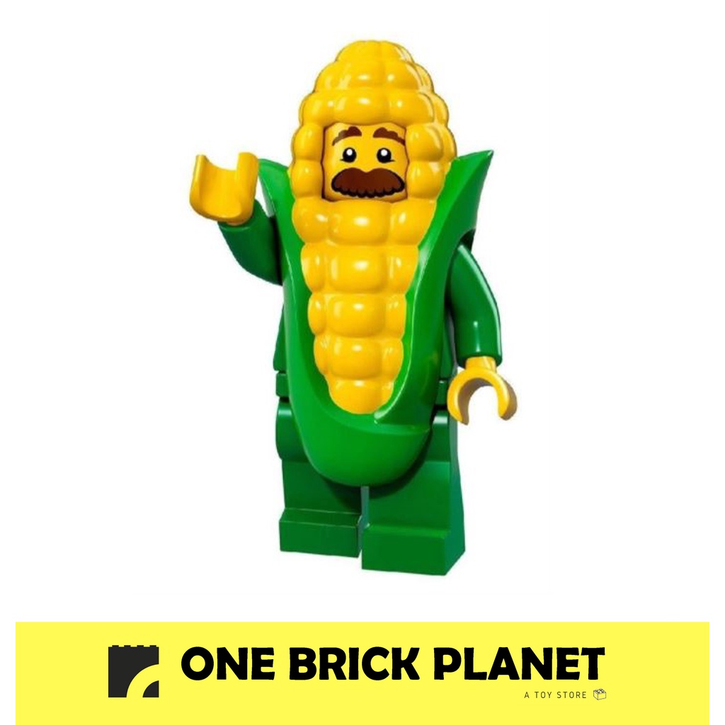 LEGO Series 17 Minifigures 71018 - Corn Cob Man (MISP) | Shopee Malaysia