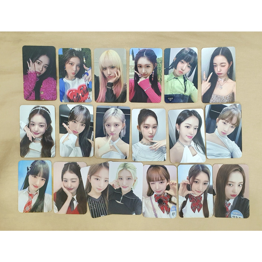 Album photocard Ive After Like card pob Apple Music Puma Soundwave Namil Love Dive eleven ...