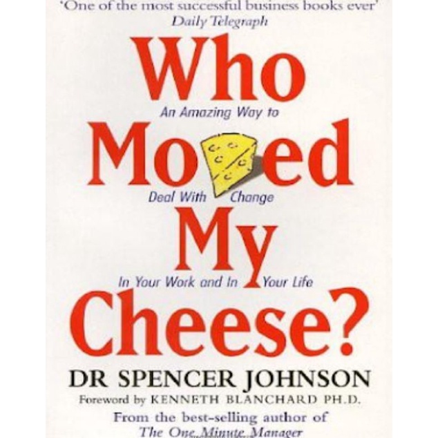 Who Moved My Cheese Dr Spencer Johnson | Shopee Malaysia