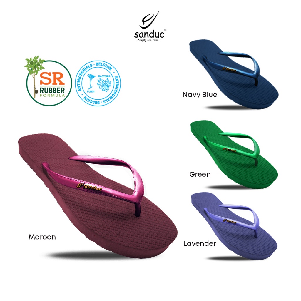Sanduc Getah SR Perempuan Original Selipar 4 warna | Shopee Malaysia