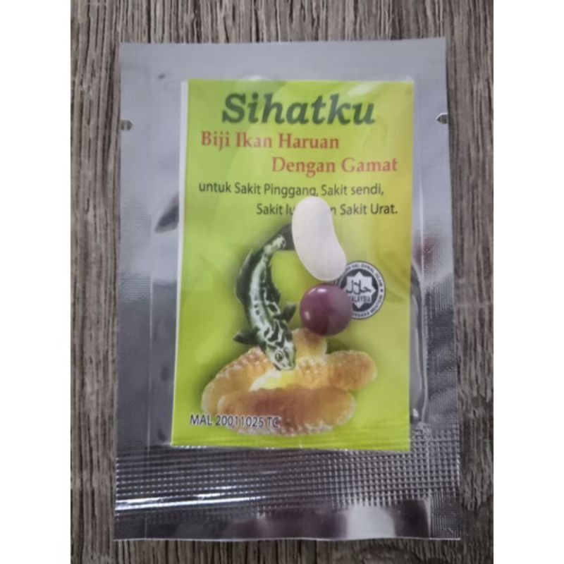 SIHATKU PIL IKAN HARUAN DAN GAMAT SAKIT URAT DAN SENDI (10pcs) | Shopee ...