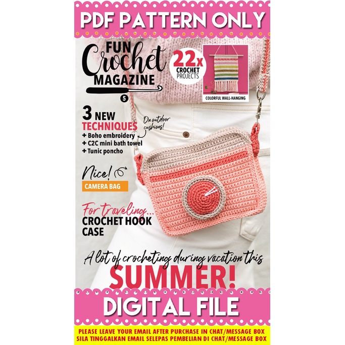 Crochet Pattern - Fun Crochet! 22 Crochet Projects PDF Magazine ...