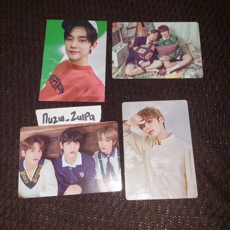Bundle photocard hoodie yeonjun zip up zipup Mini photocard pc txt ...