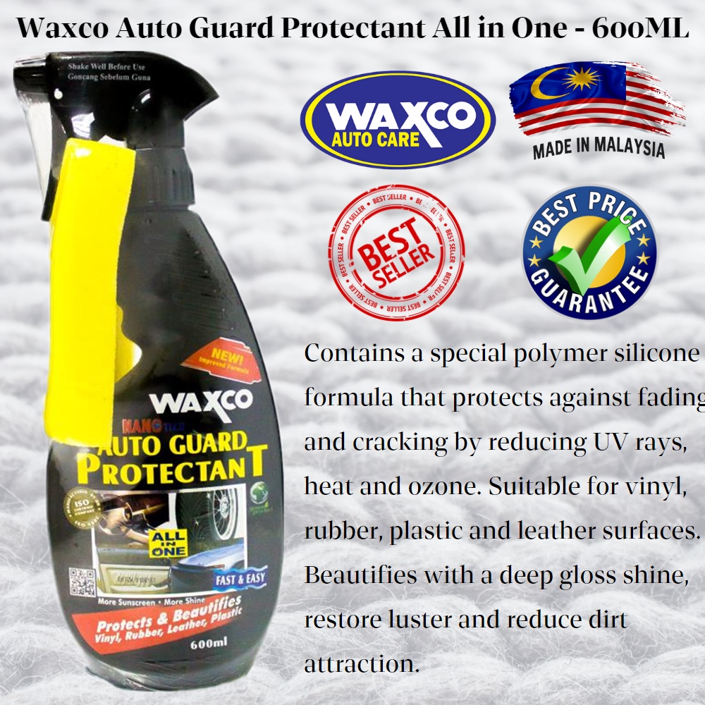 Waxco Auto Guard Protectant All In One / Exterior / Interior Care ...
