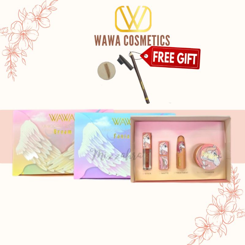 WAWA UNICORN 2.0 FANTASY DREAM WAWA COSMETICS BY WAWA ZAINAL ORIGINAL HQ | Shopee Malaysia