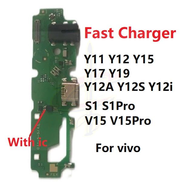 Fast charging board port for Vivo Y11 Y12 Y15 Y17 Y19 Y20i Y20 Y20S G ...