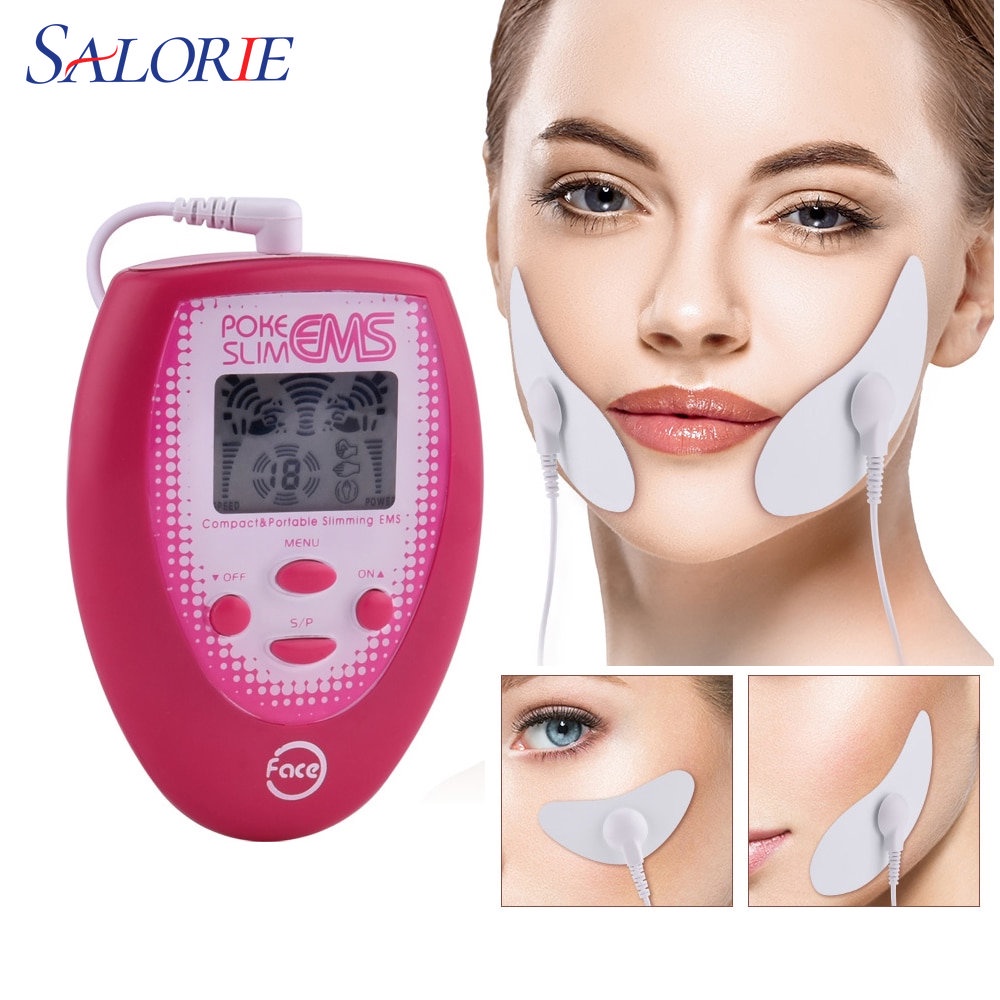 EMS Face Silmming Massager Electric Muscle Stimulator Skin Lifting ...