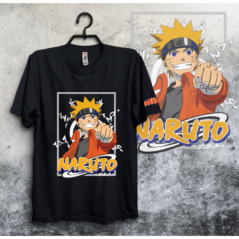 Naruto - Anime Street Shirts 100% Cotton (160gsm) | Shopee Malaysia