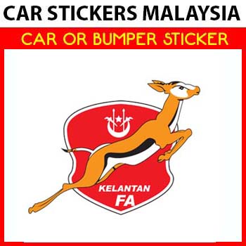 Car Sticker/Bumper Sticker/Motor Sticker - Kelantan FA EPM | Shopee ...