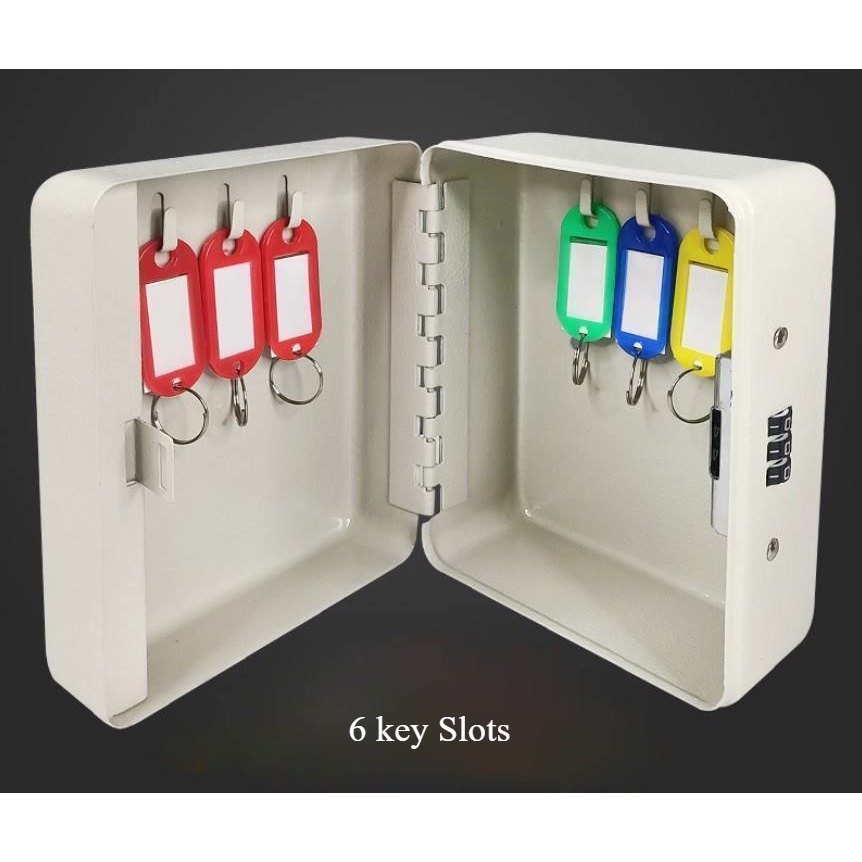 [Ready Stock] TOPFINE 6 / 20 Key Slots Keys Box Password Lock Metal ...