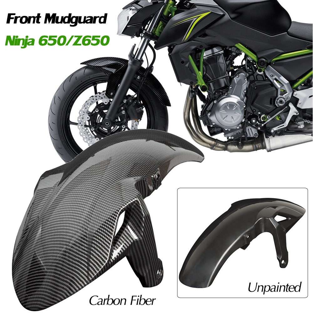 LJBKOALL Z650 Mudguard Fender Front Wheel Cover Splash Guard Protector ...