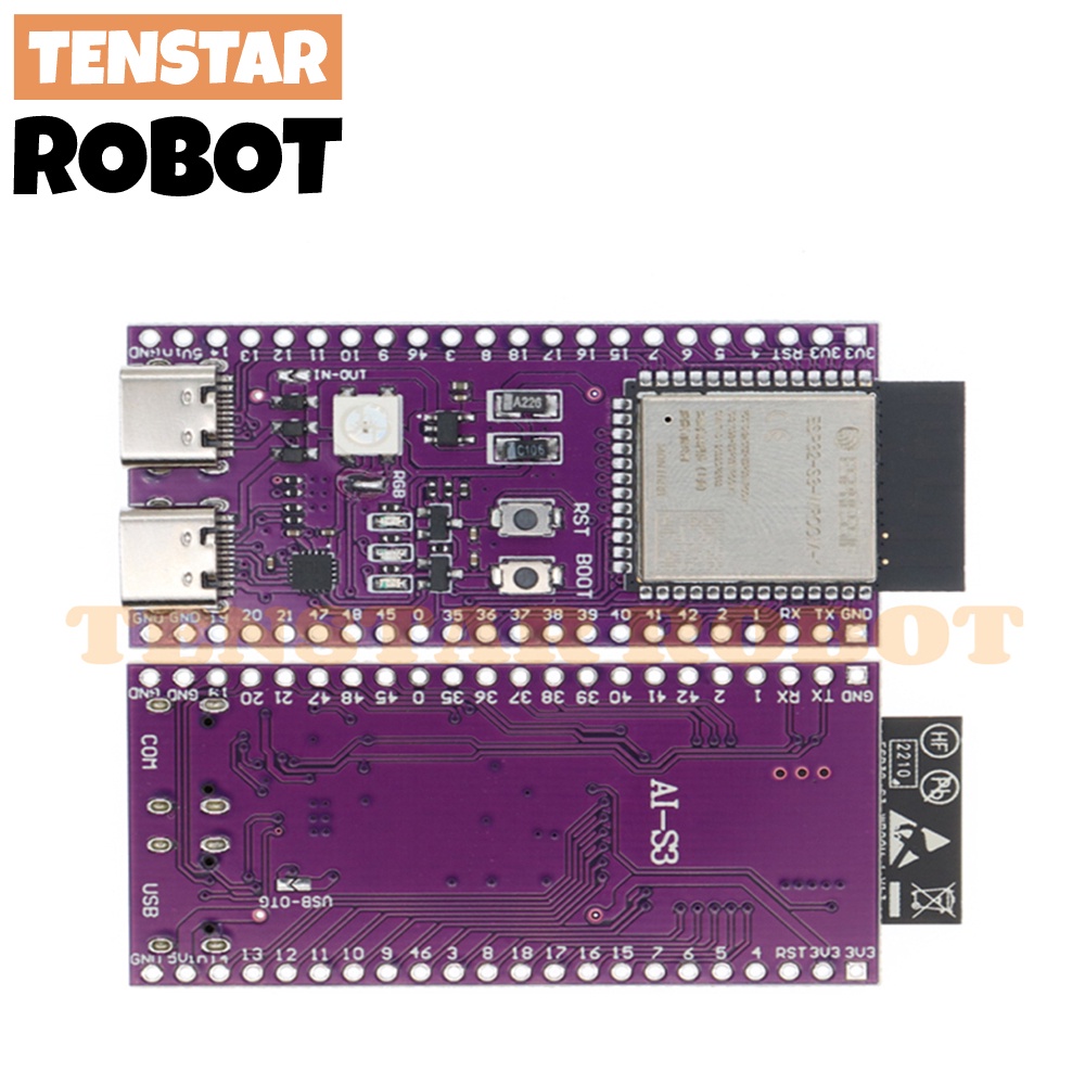 Esp32 Esp32 C3 Esp32 S3 Dual Type C Development Board Core Board Esp32 C3 Devkitm 1 Esp32 C3 