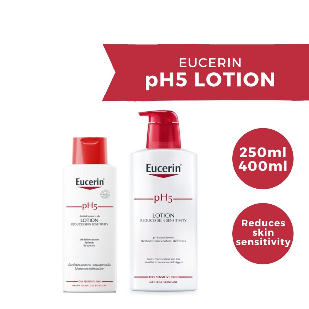 Eucerin pH5 Lotion Body Moisturizer (250ML /400ML) | Shopee Malaysia