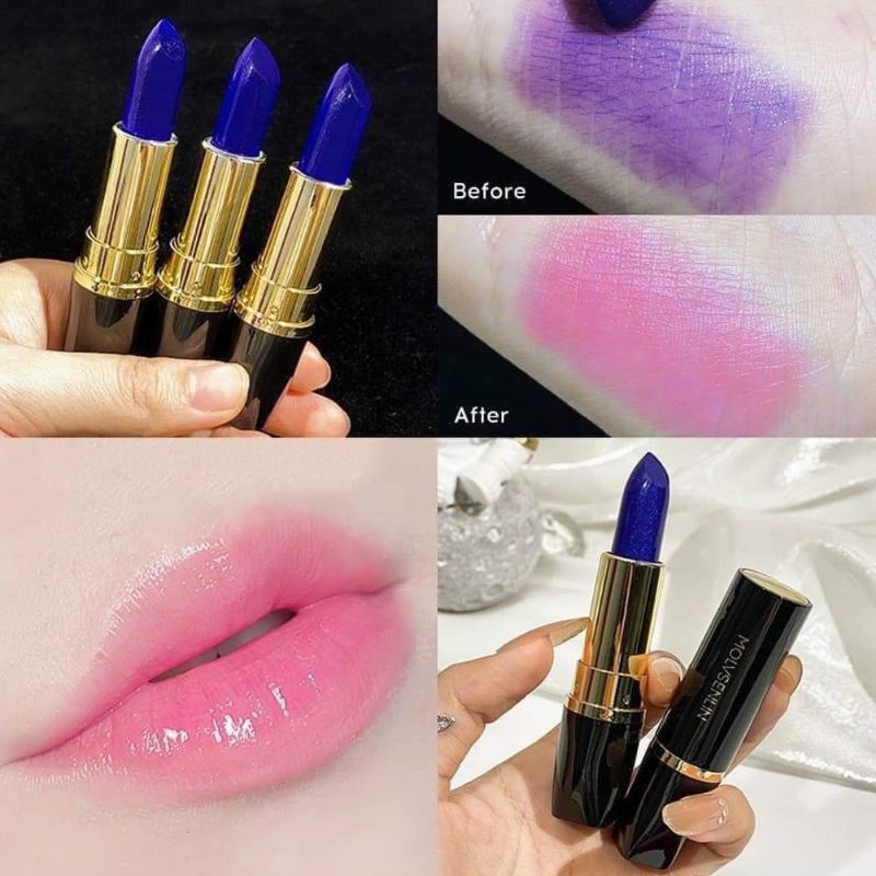 Green Lipstick Changes Color, Lip Balm | Shopee Malaysia