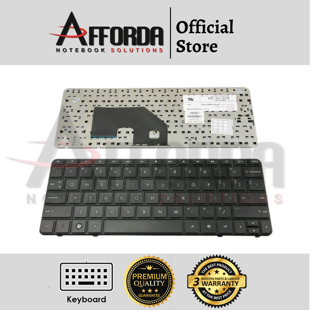 HP MINI 110-3098 110-3099 110-3130 HSTNN-E04C Laptop Notebook Keyboard ...