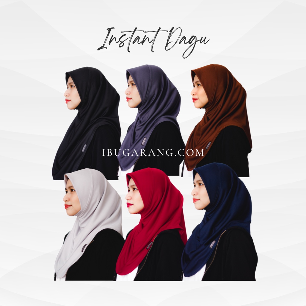 IBUGARANG Sports Hijab (S/M/L) Instant Hijab Dagu Tudung Sarung Sukan Jersey | Shopee Malaysia