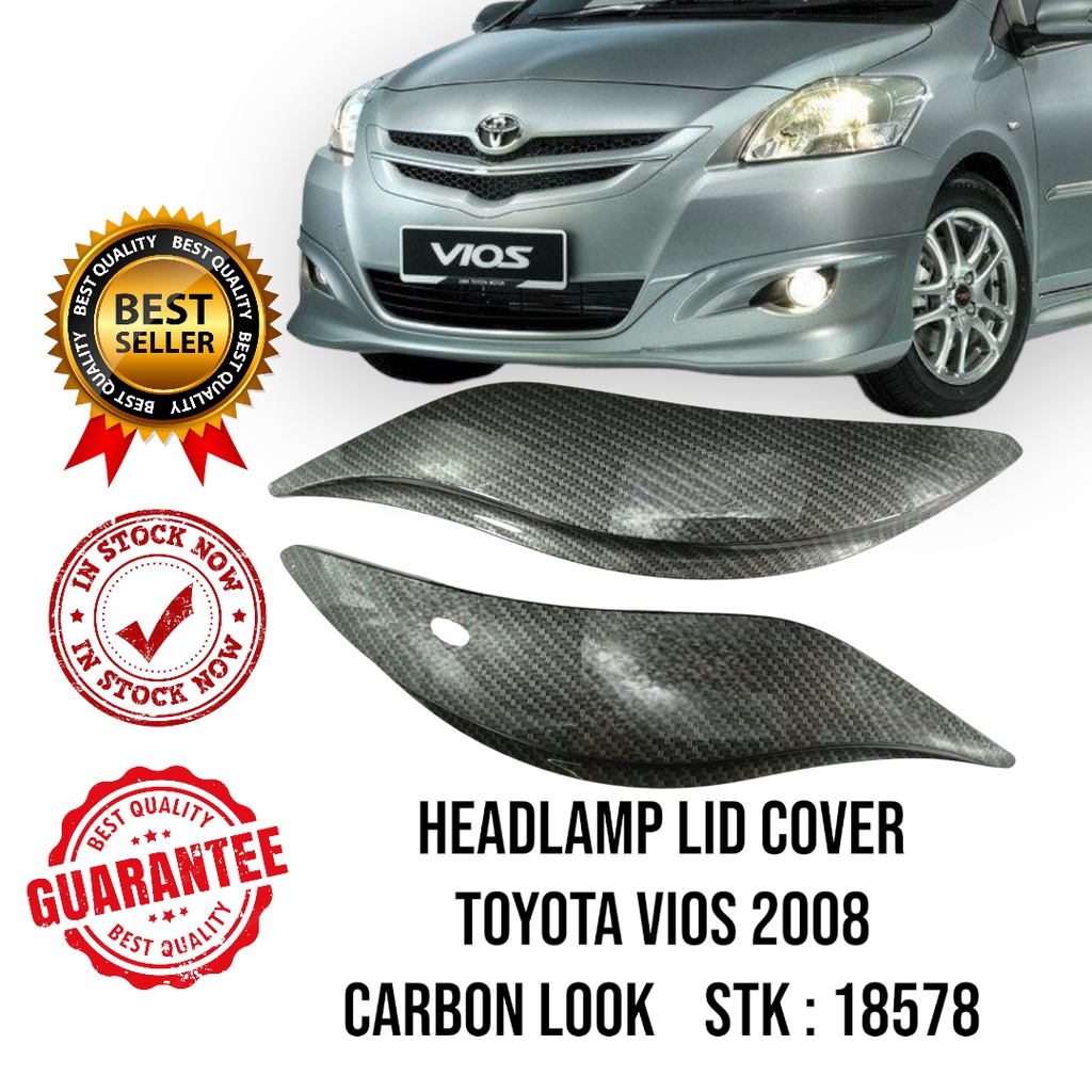 HEAD LAMP LID COVER TOYOTA VIOS 2008 - 212 | Shopee Malaysia