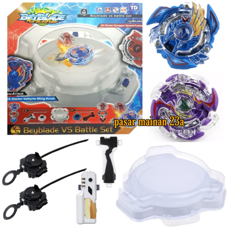 Beyblade Burst Beyblade vs Battle Gangsing Toy Beyblade Gasing Launcher ...