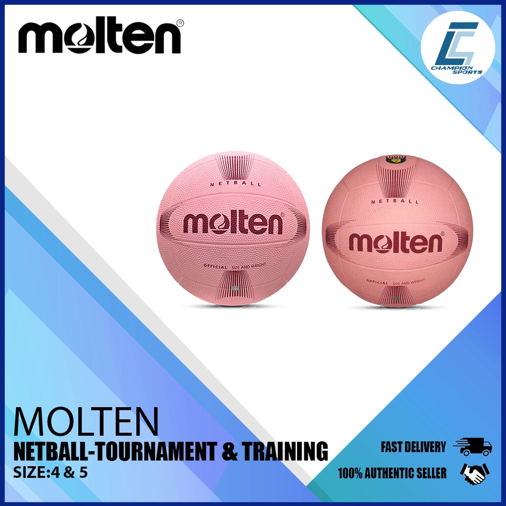 Molten Netball (SN4R-P & SN5R-P) (K1/RO) | Shopee Malaysia