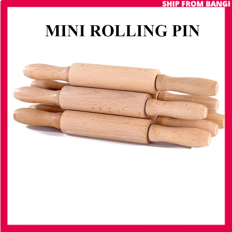 Rolling Pin Mini Wood Penggelek Kayu rollerstick rolling stick dry ...