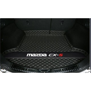Mazda CX-5 2024 boot tray leather Rear Trunk Cover Cargo Mats Seat Floor Protector cx3 cx30 CX5 ...
