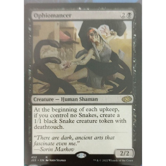 Ophiomancer - Magic the Gathering, Jumpstart 2022 | Shopee Malaysia