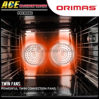 [ ORIMAS ] Convection Oven Tart Turbo Twin Fans Commercial Use Heavy ...