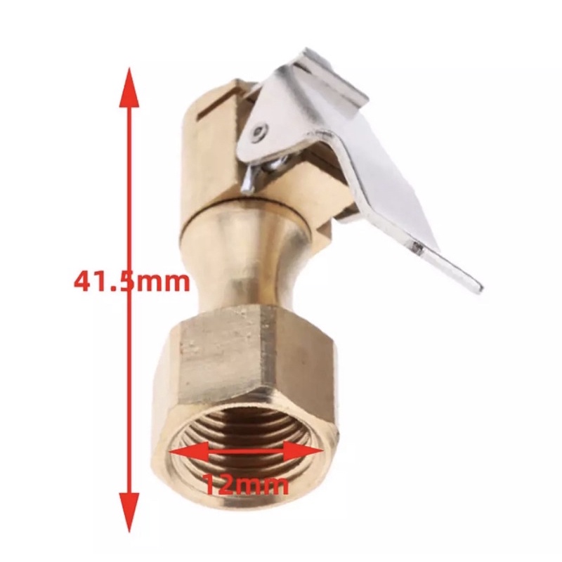JHTOOL Air chuck meter kepala on the wheel pump hose fitting adapter ...