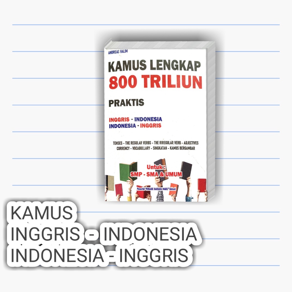 [ORIGINAL] English Dictionary - Indonesia & Indonesia - Complete ...