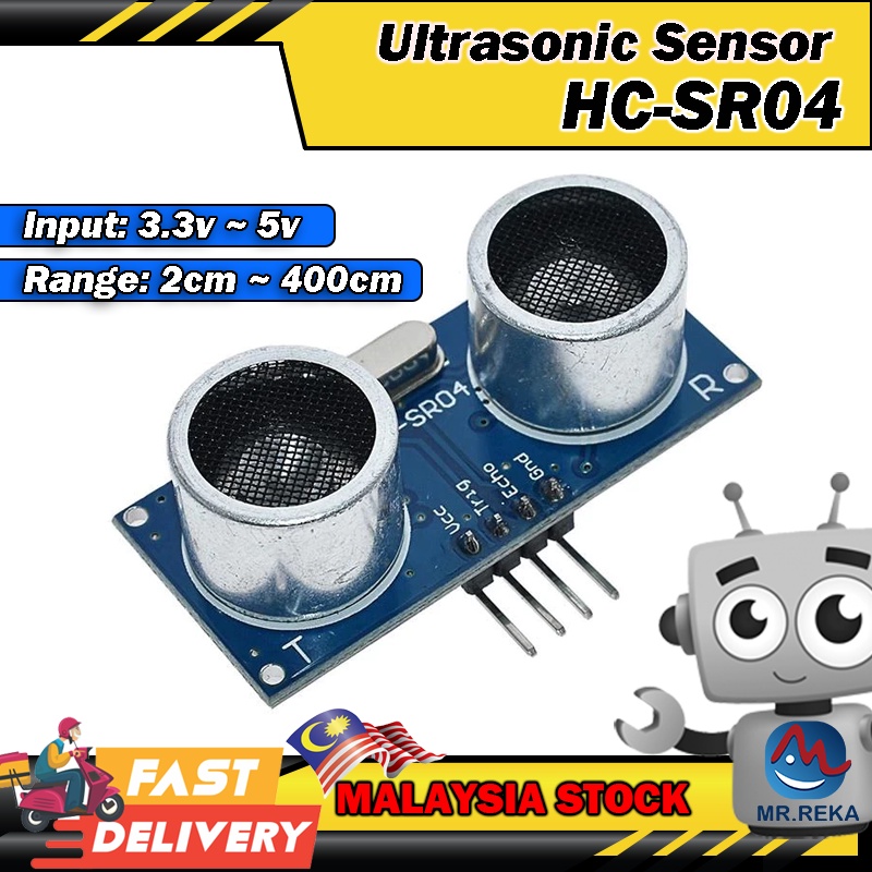 ⚡️ HC-SR04 (V2) Ultrasonic Range Detector Distance Sensor & Bracket ...