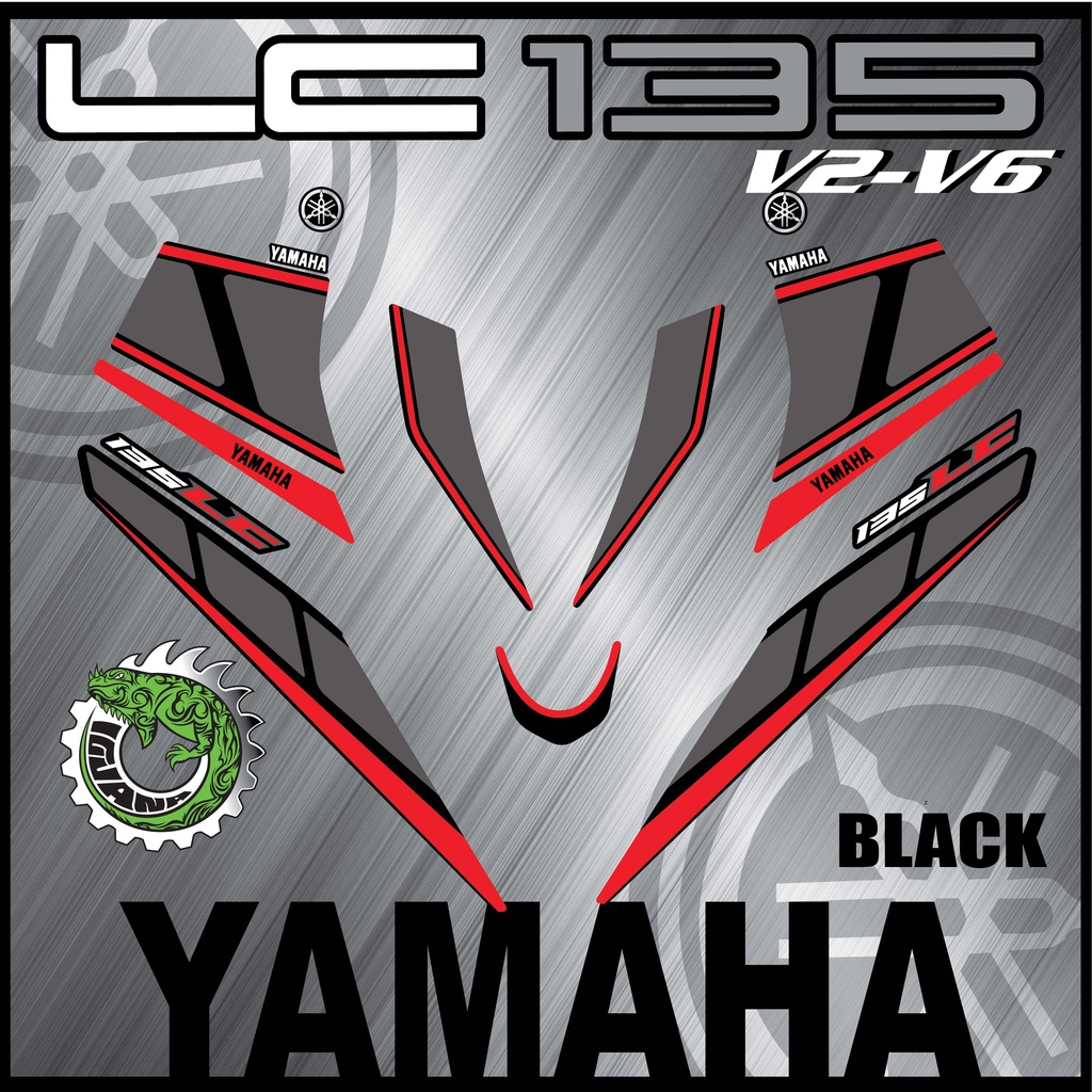STRIPE MOTOR YAMAHA LC135 NEW V2 V3 V4 V5 V6 V7 (173) 1991 ENERGY ...