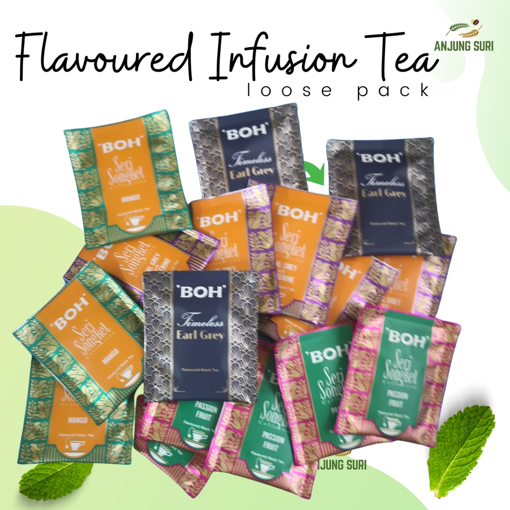 Boh Flavoured Black Tea Ser Songket Passion Fruit Mango Lime Earl Grey ...