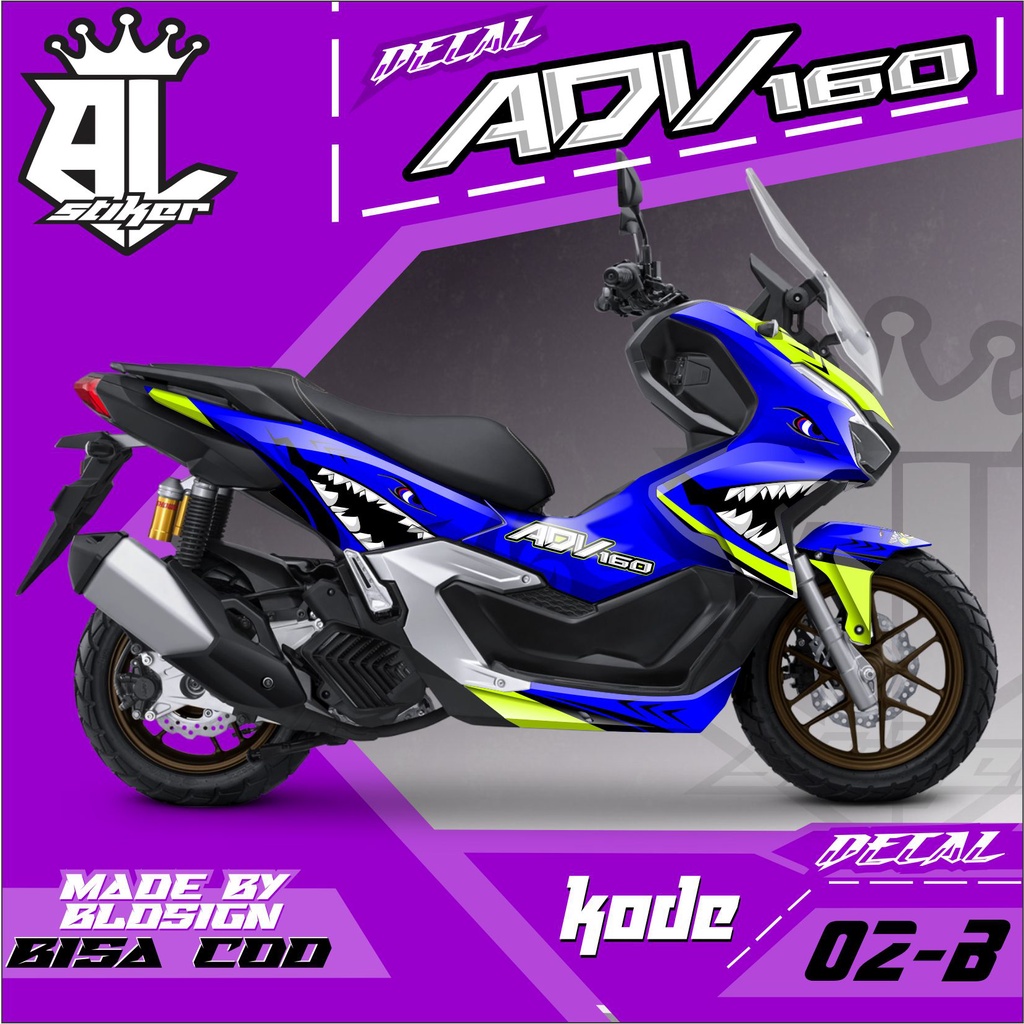 Bl Sticker - Sticker ADV 160 Full Body Decal Sticker ADV 160 2022 ...