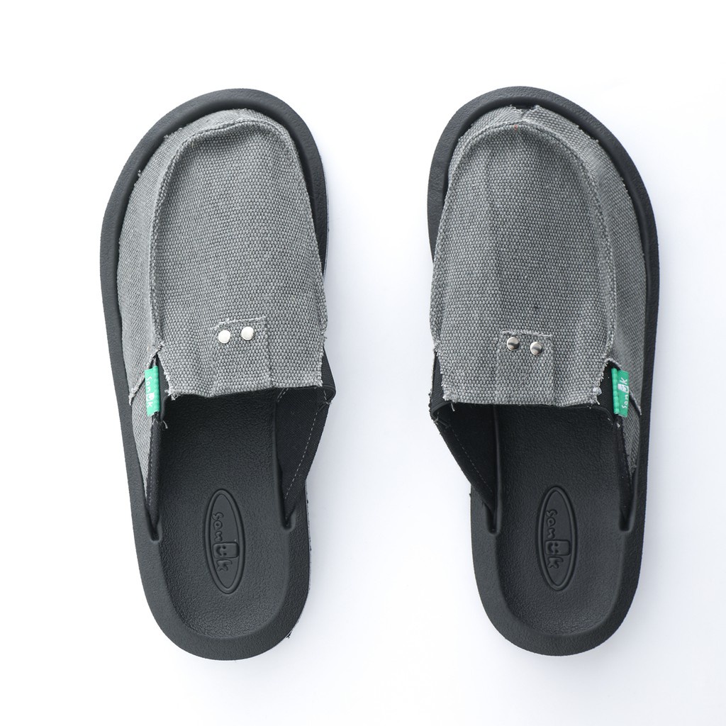 New fashion style men slippers Sandals Fashionable Canvaus sanuk Half ...