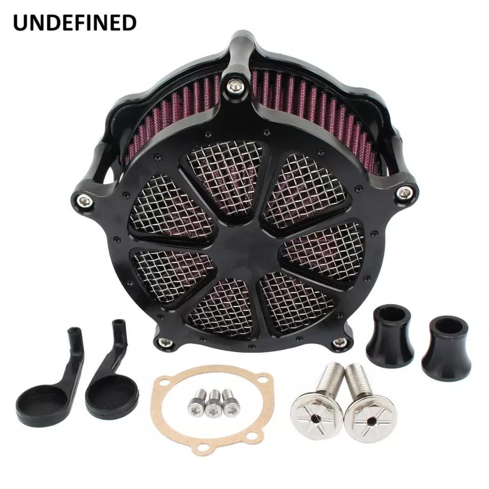 Air Filter Motorcycle CNC Air Cleaner Intake System Kit for Harley ...