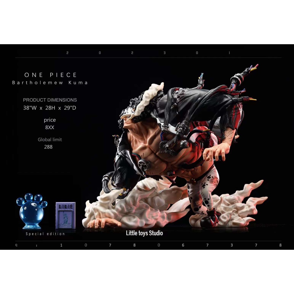 Little Toys Studio - One Piece - Bartholomew Kuma Resin Statue GK ...