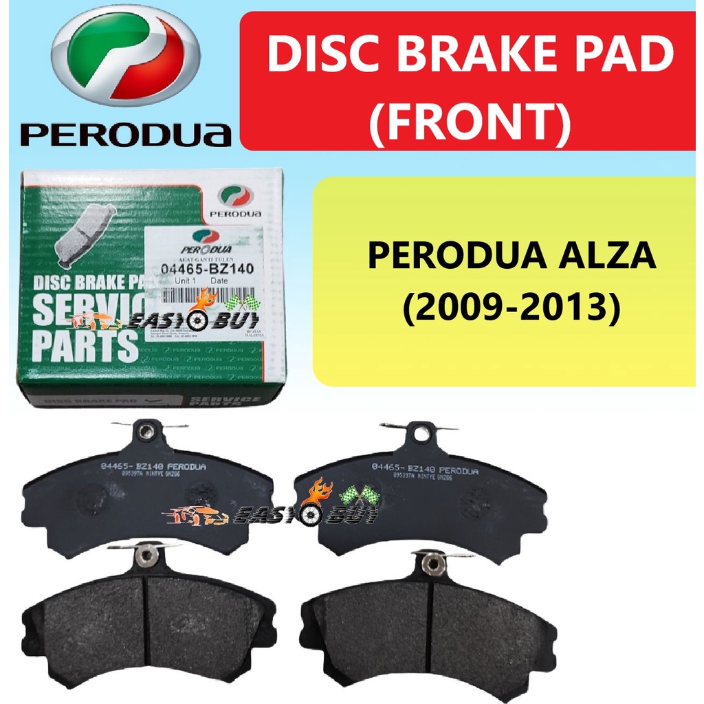 (100% Original) Perodua Disc Brake Pad Set Front - Perodua Alza Old ...
