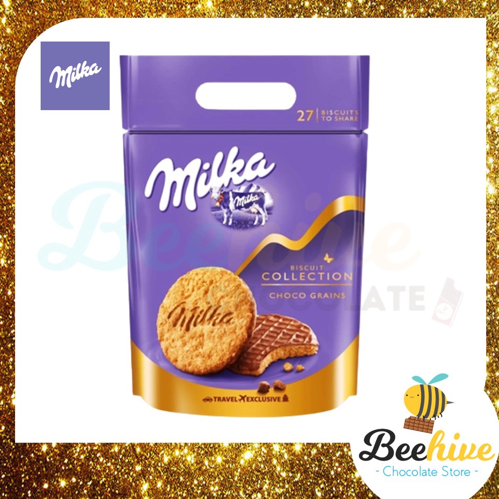 Milka Chocowafer Pouch Choco Wafer Biscuit Chocolate Spread 378g / 300g ...