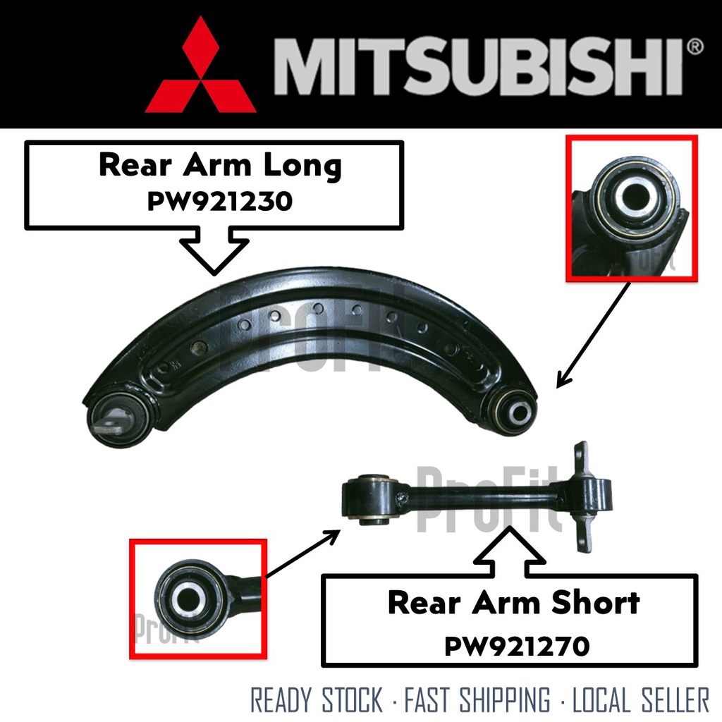 Proton Preve Proton Suprima S Mitsubishi Rear Upper Arm Short Rear ...